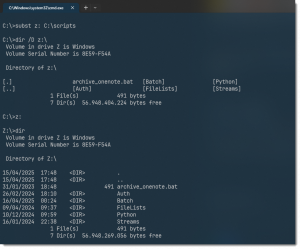 Using SUBST to Create Virtual Drives in Windows - IT webbook